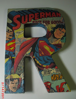 You Made That?: Mod Podged Comic Book Letters