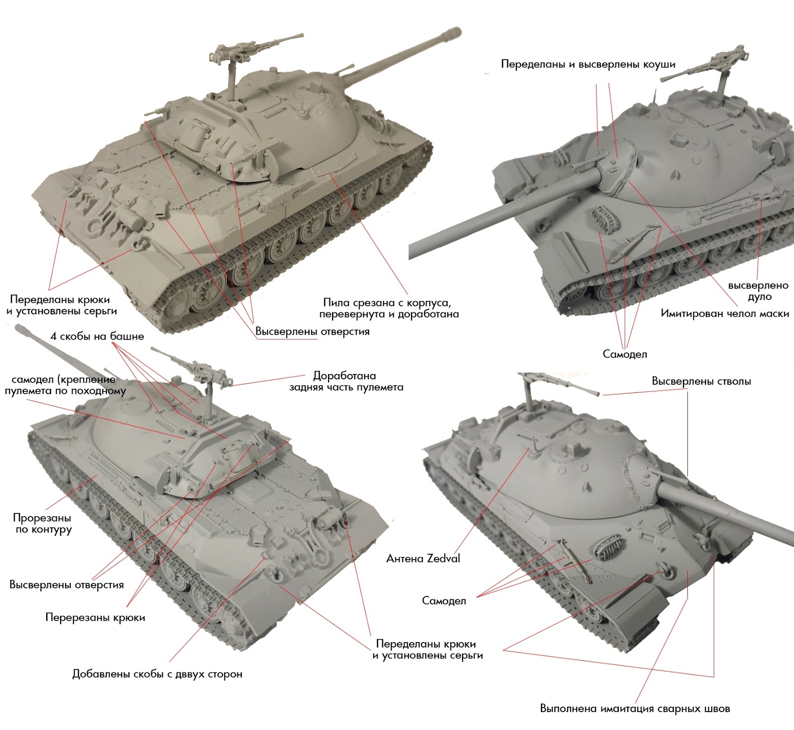 IS-7 Soviet heavy tank 1949 (Trumpeter) - Missing-Lynx
