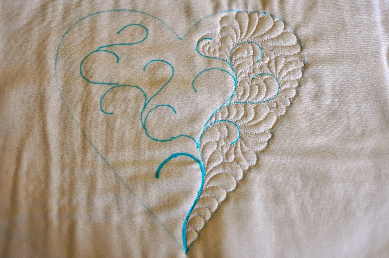 Feathered Heart.....Machine Quilting | LuAnn Kessi | Bloglovin’