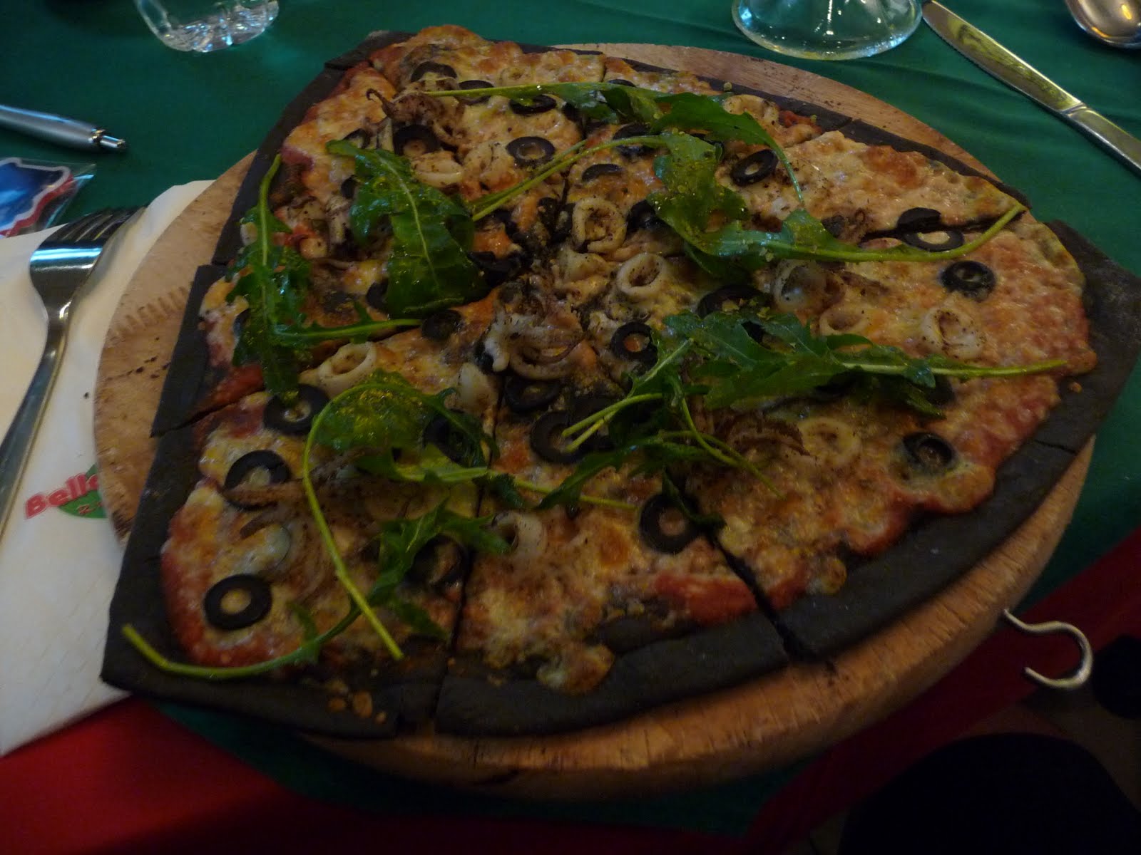 Stories from a Penang guy: Squid Ink Pizza at Bella Marino, Penang