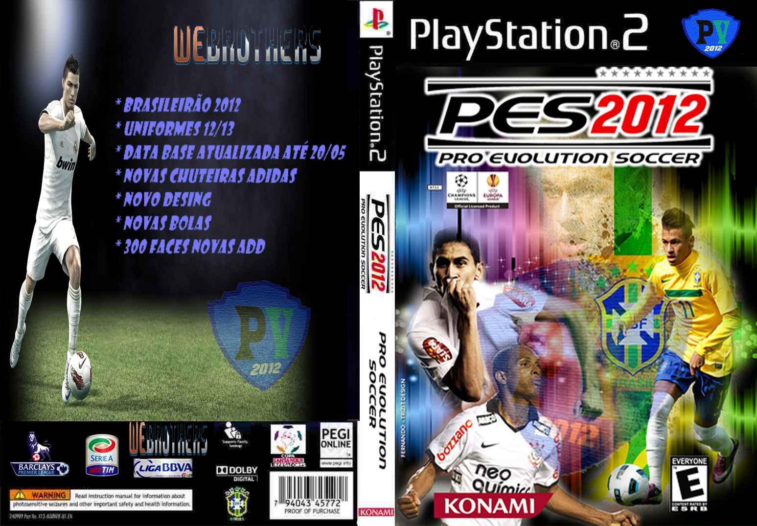 Pro Evolution Soccer 2012 - Playstation 2 | Ultra Capas