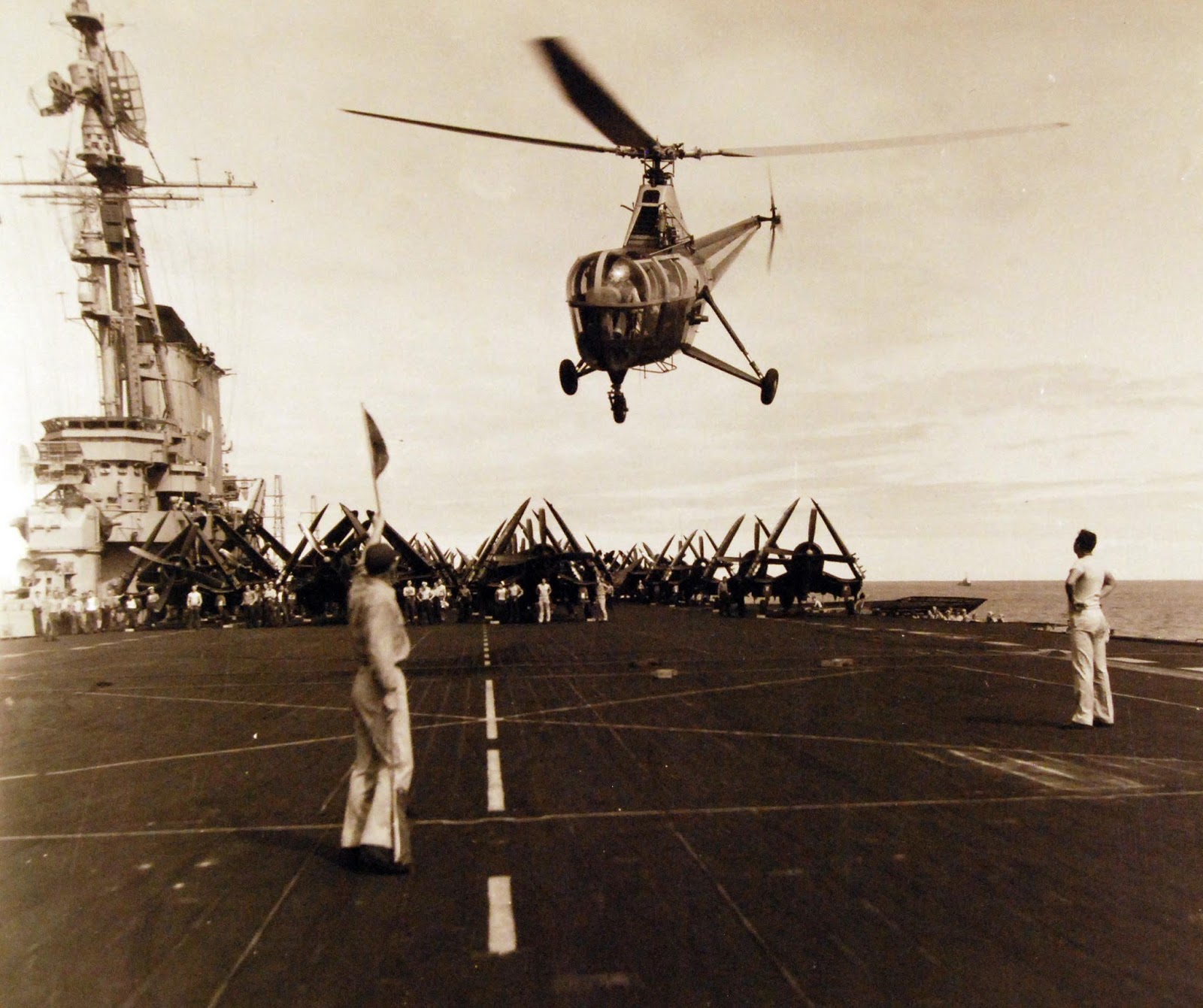 U.S. Navy Aircraft History: Carrier Plane Guard by Helicopter