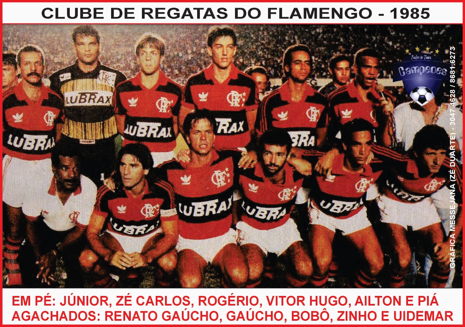 Blog do Zé Duarte: CLUBE DE REGATAS DO FLAMENGO - RIO DE JANEIRO - RJ.