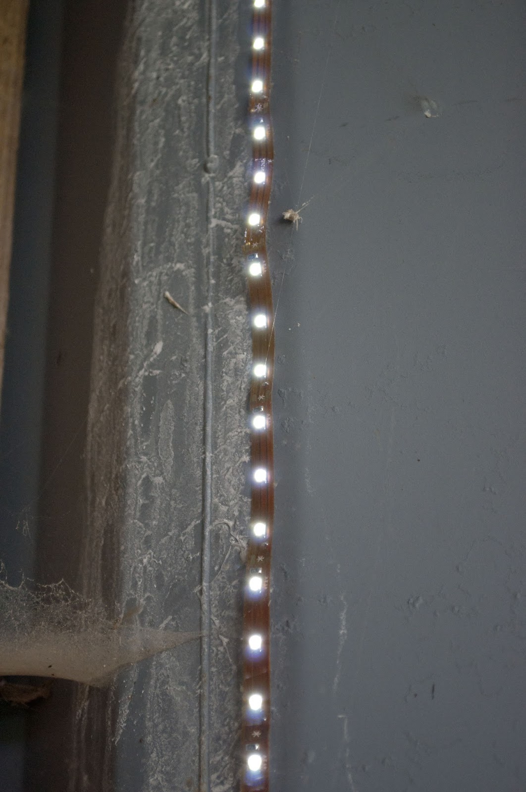 LED Shipping Container Lighting. Super cheap solar setup.