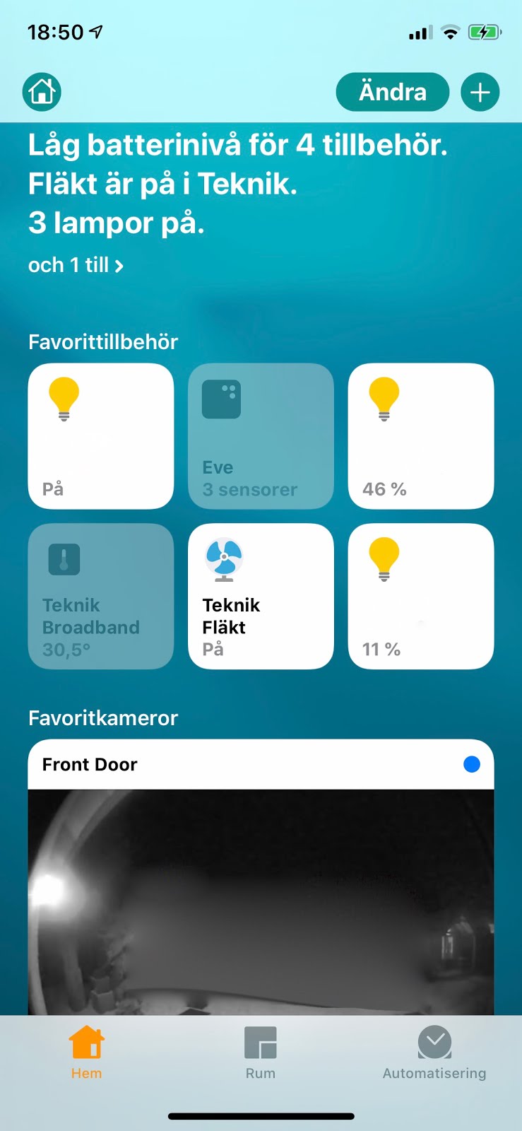 Pyssel: HomeKit bridge with Ring