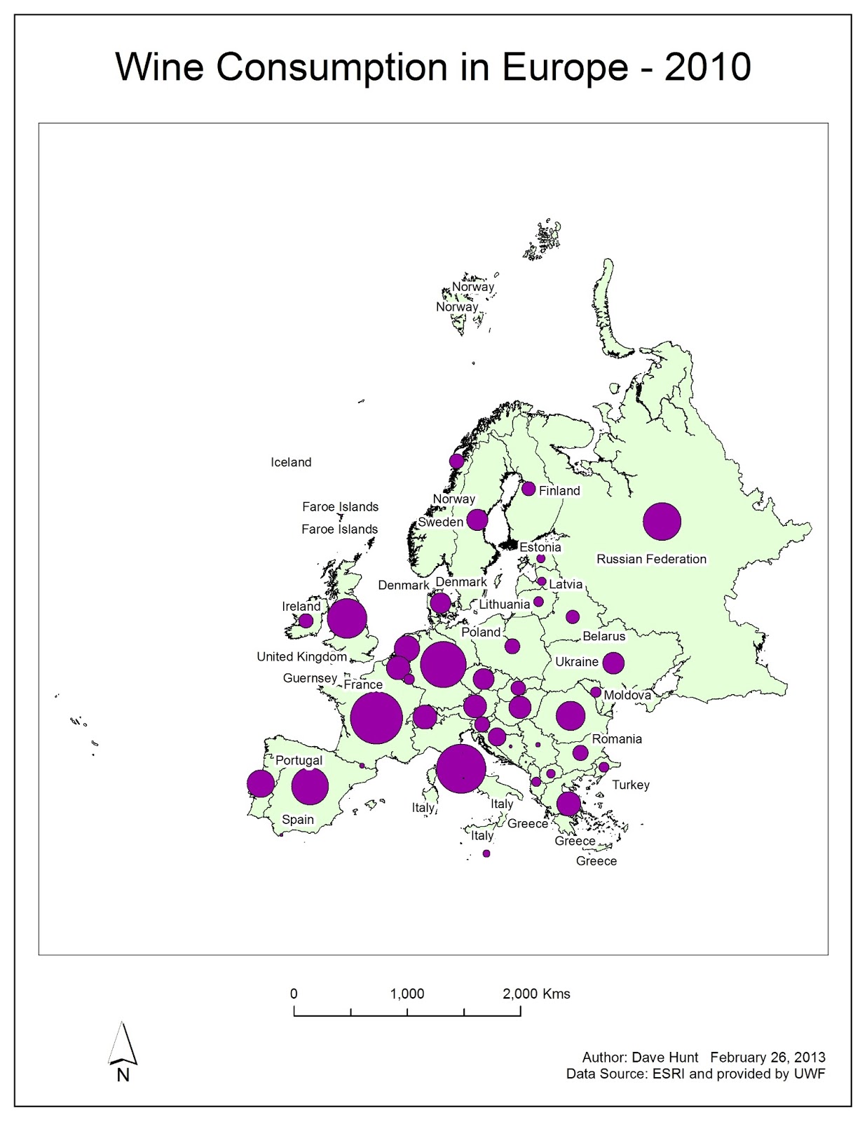 A GIS Journey: Proportional Symbol Mapping