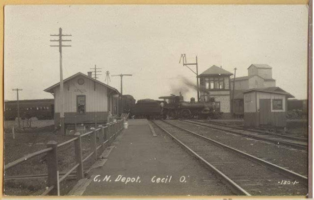 Towns and Nature: Cecil, OH: Wabash Depot and Junction Tower: Wabash vs ...