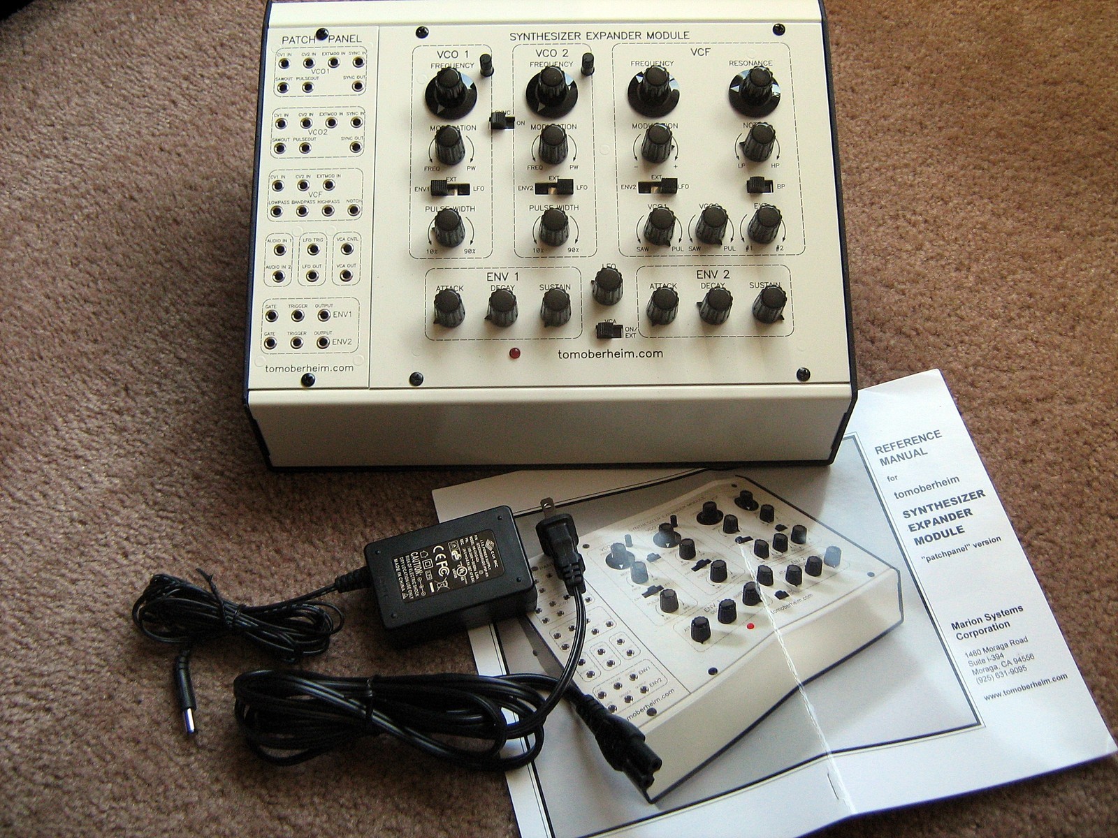 MATRIXSYNTH: Tom Oberheim Synthesizer Expander Module SN 0409