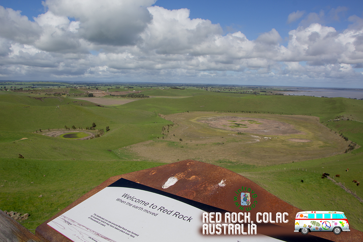 Red Rock, Colac. Australia 2018. - INFRAVG
