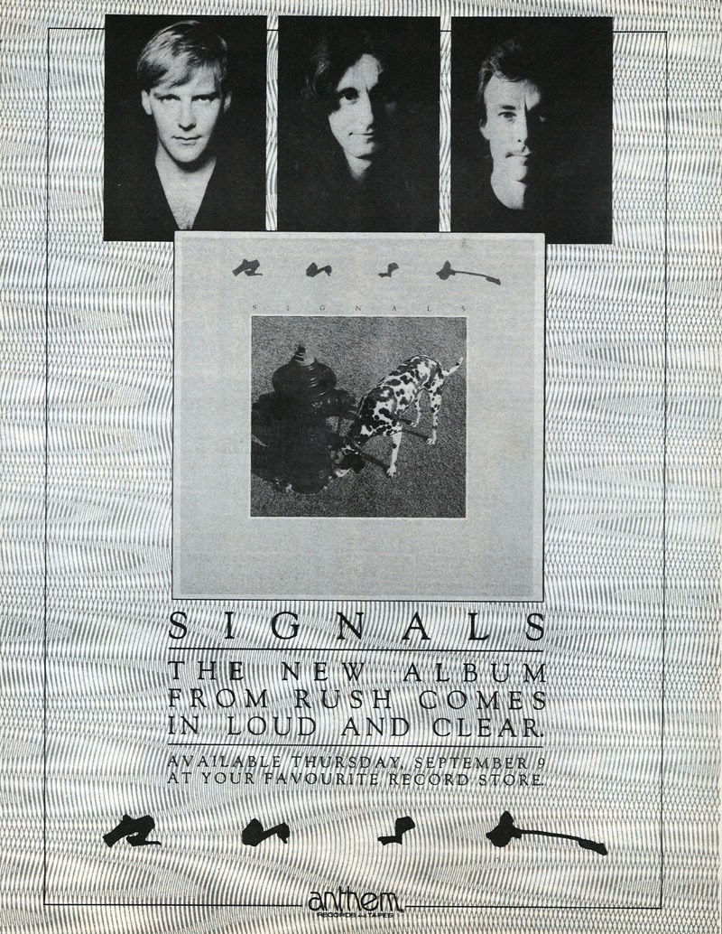 1982 Signals - Rush - Rockronología