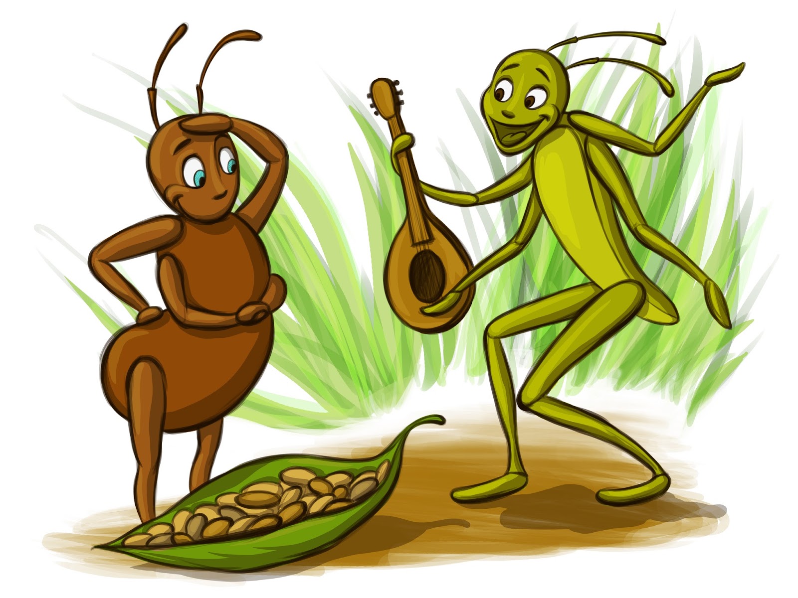 Moose Chronicles .....from Afar!: The Legend of the Ant & Grasshopper ...