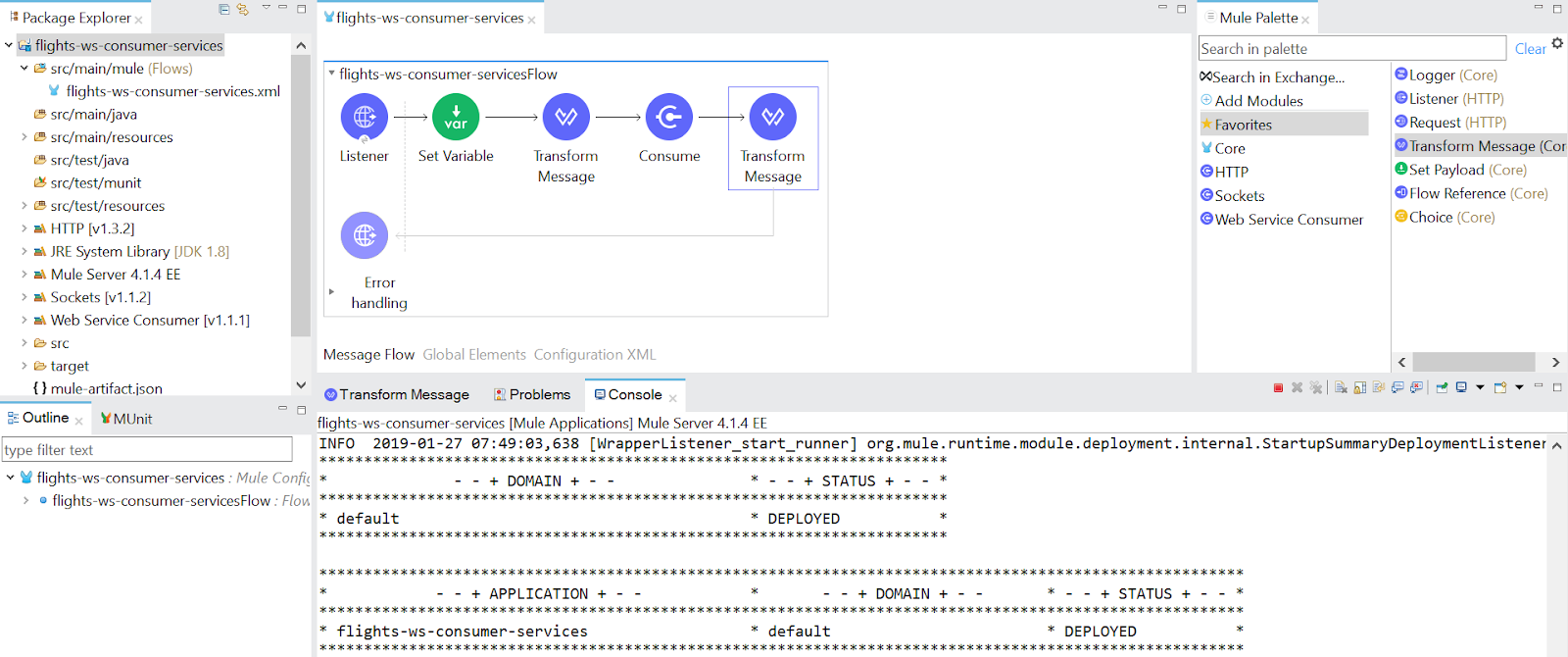 Consuming SOAP Web Services Using MuleSoft 4
