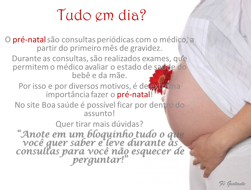 Técnico em Enfermagem: Pré-natal