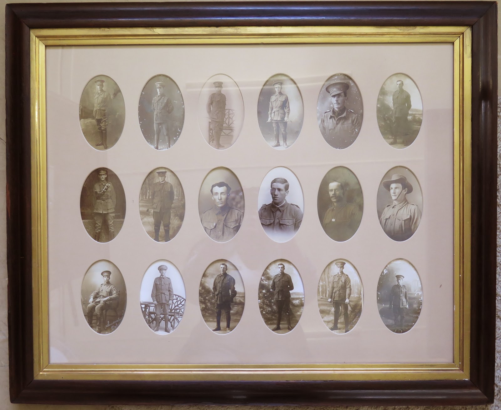 Stockton Historical Society Inc: World War One Photo Frame Identification