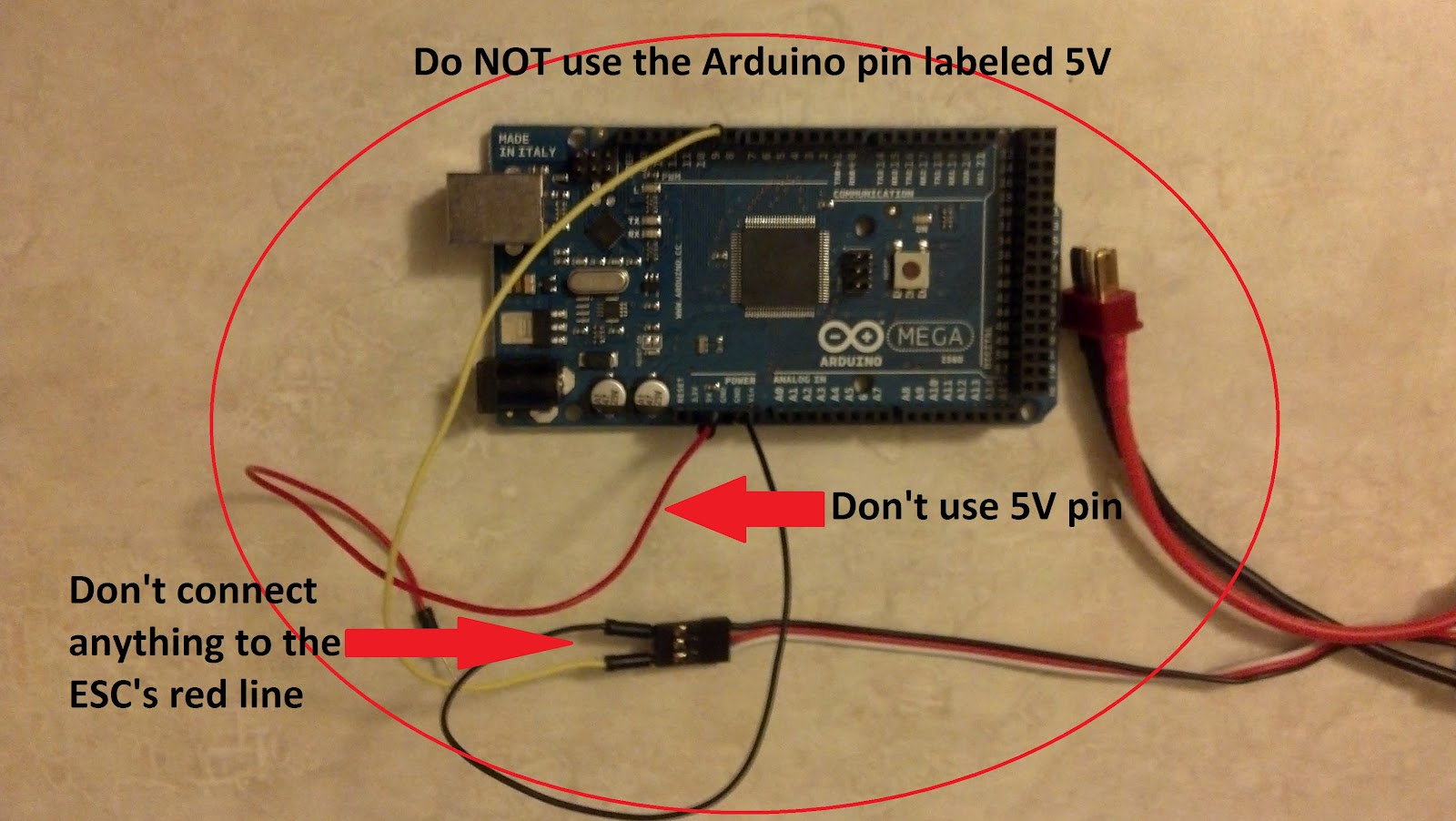 Fun Projects Of Various Types Arduino Control Escmotor Tutorial
