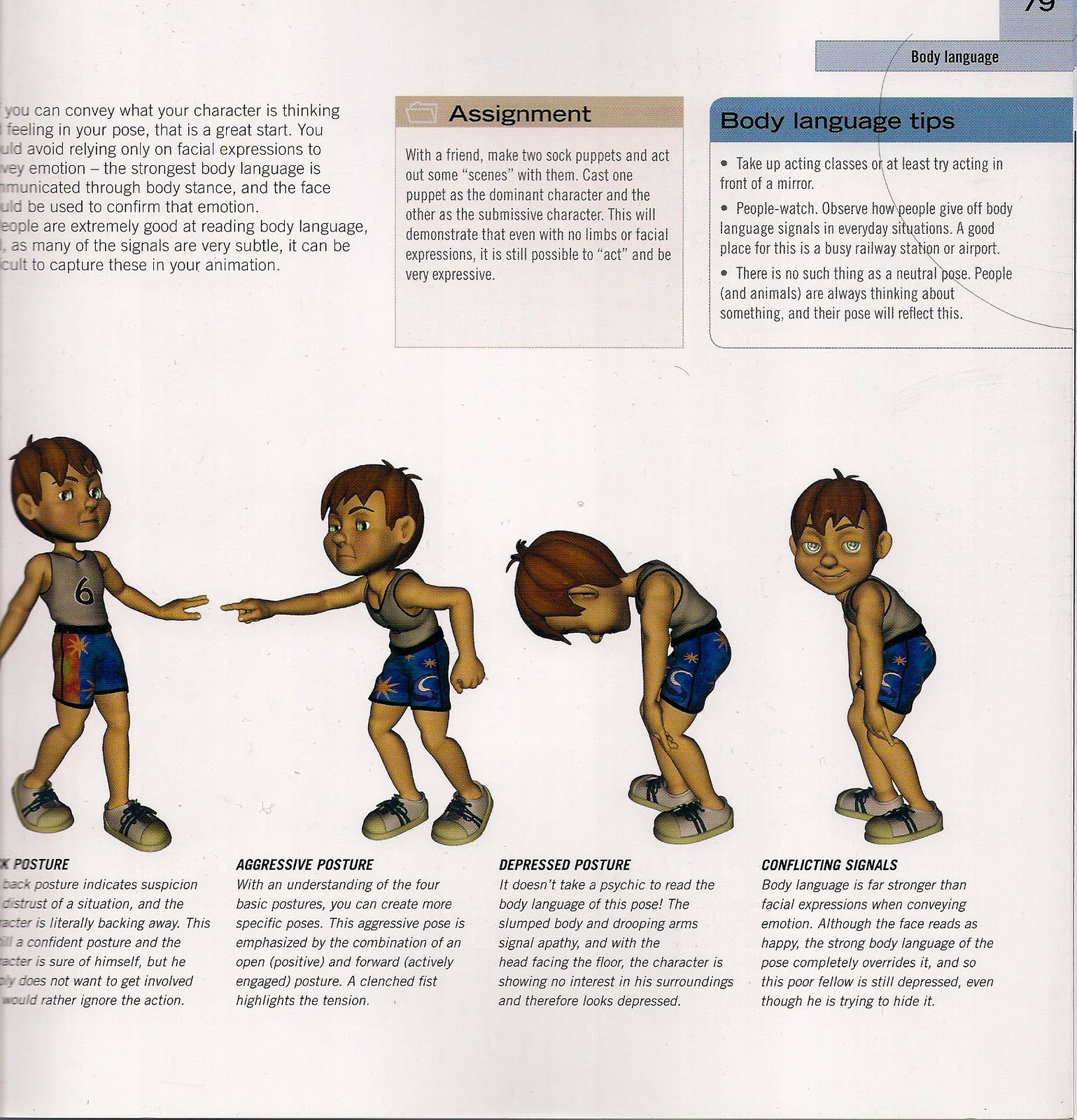 Character animation: working with reference