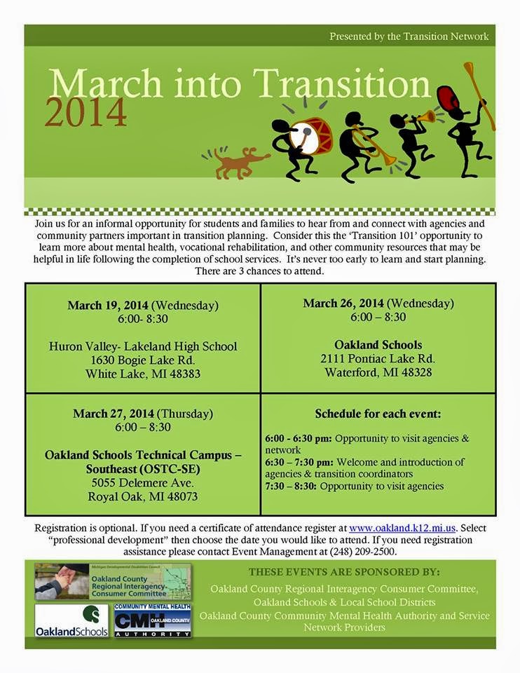 Transition Trends: March 2014