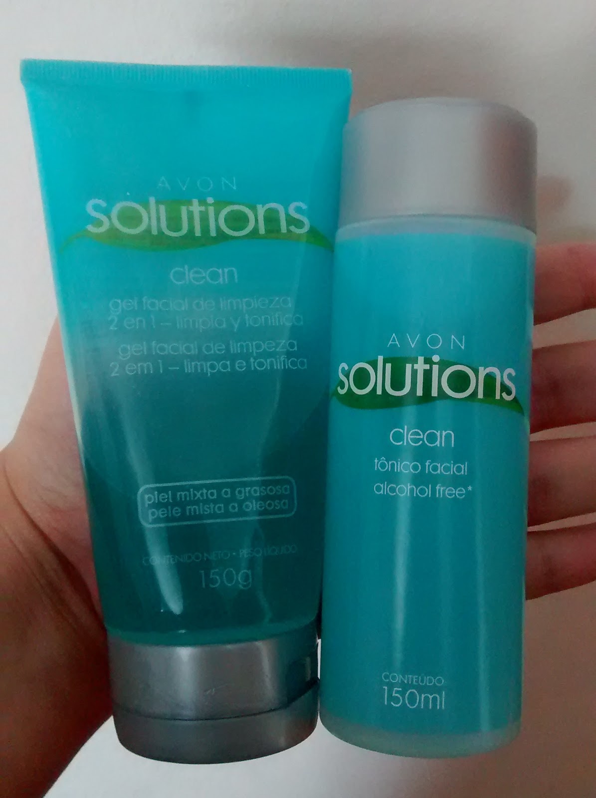 Carol na Rede: Limpeza Facial com Avon Solutions