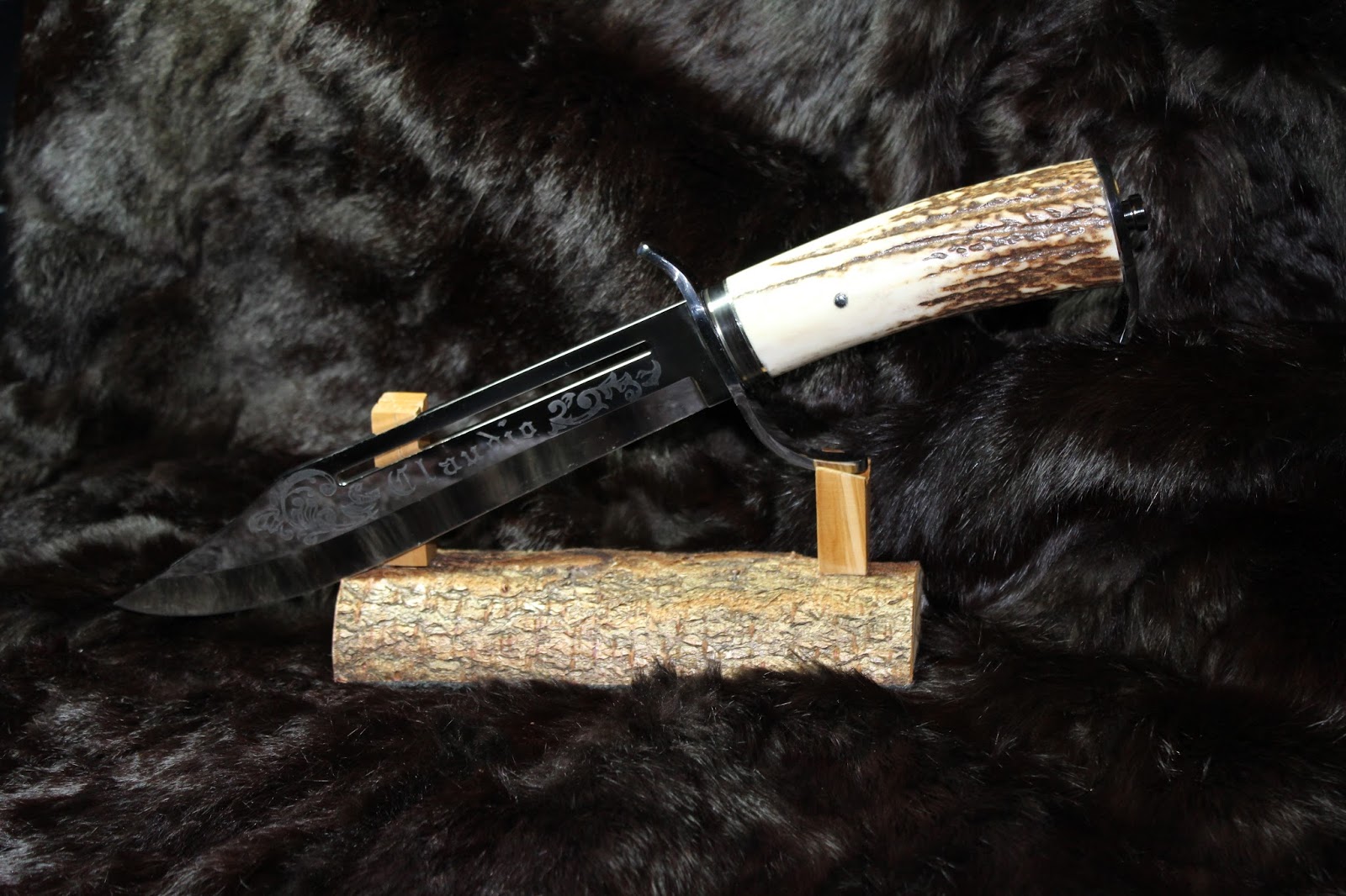 Coltelli Artigianali di Marco Danesin: Bowie Knife "Wood Hunter"