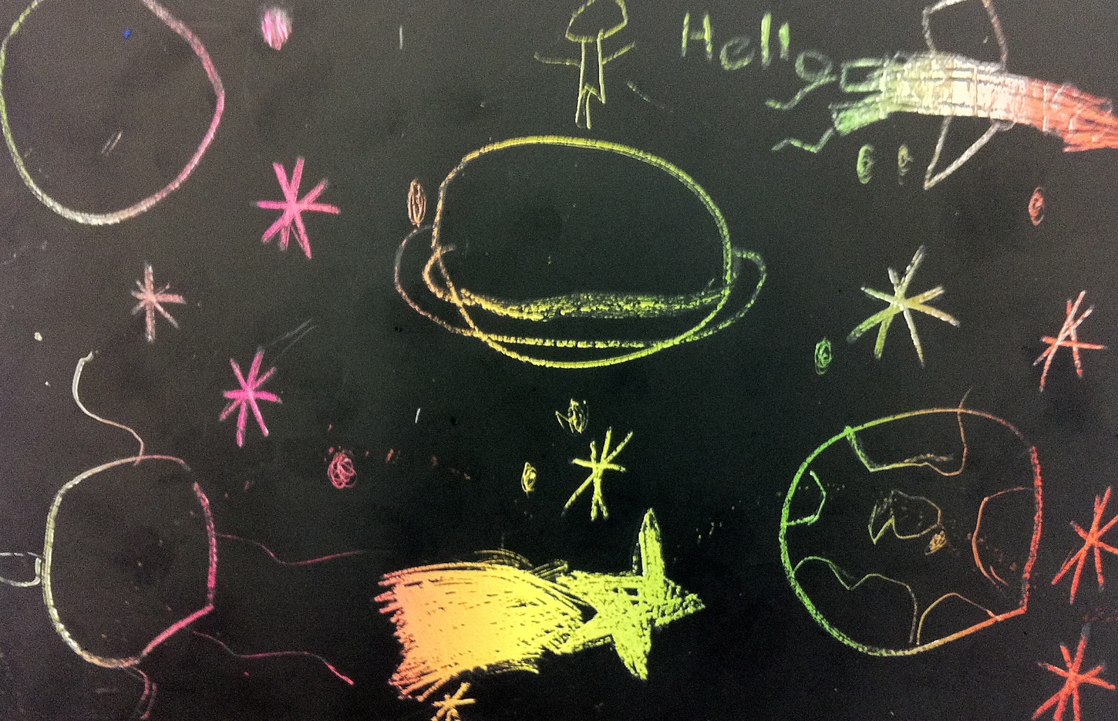 Art Class with Naomi: Rainbow Scratch-board Drawings