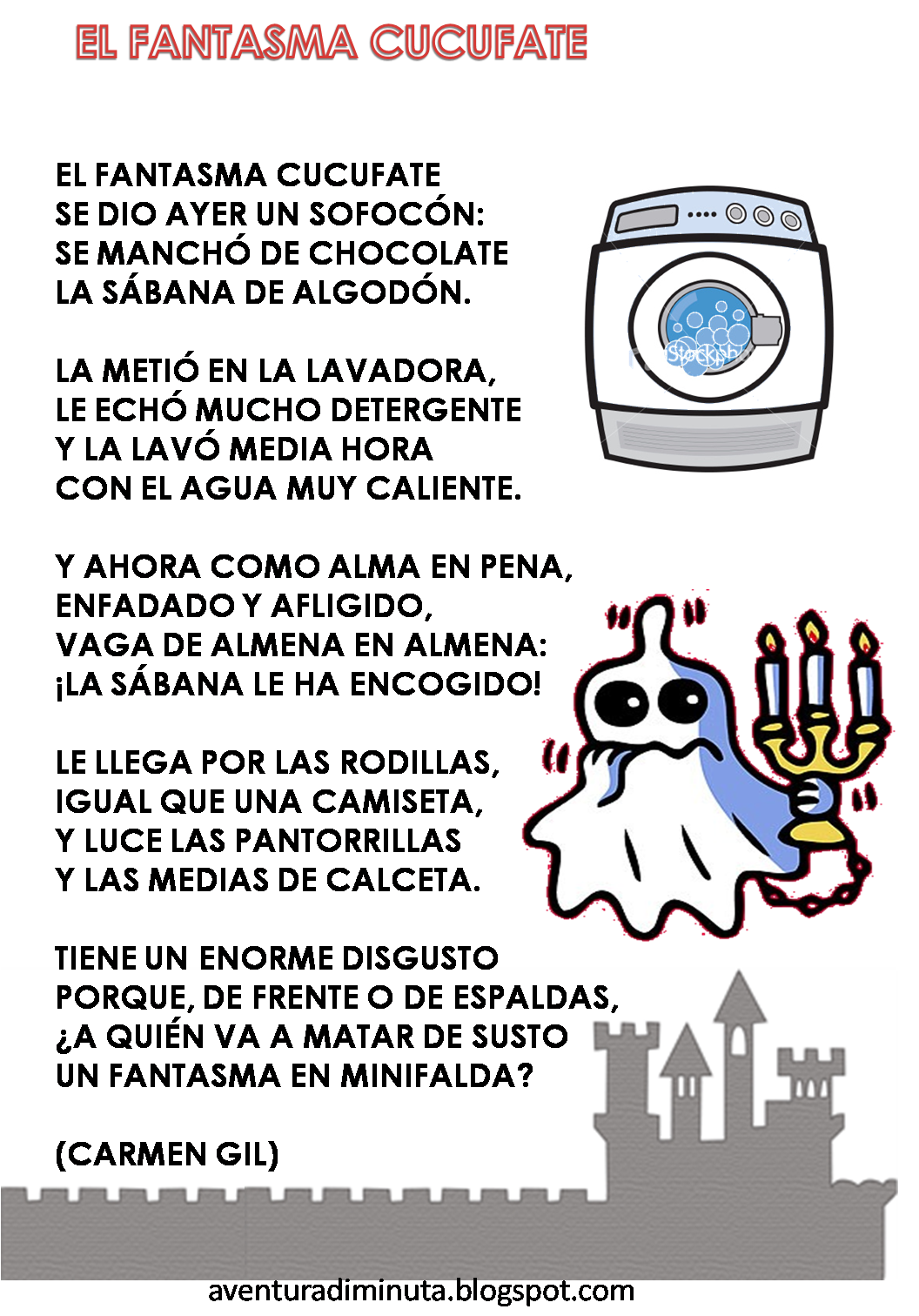 VERBO LEER: LEEMOS EN HALLOWEEN