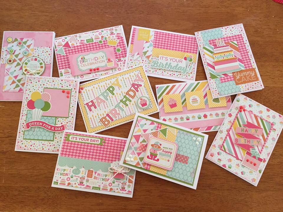 SA Papercraft Fair: Kerry's Crafty Cards and Cuts