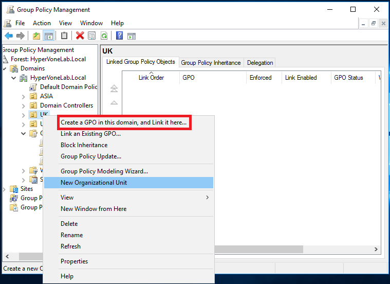 Implementing Group Policy in Windows Server 2016 - Code Exploit Cyber ...