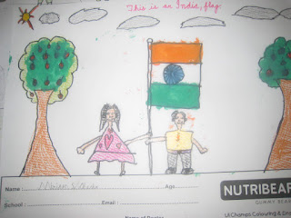 Cradle of Joy: Independence Day painting competition