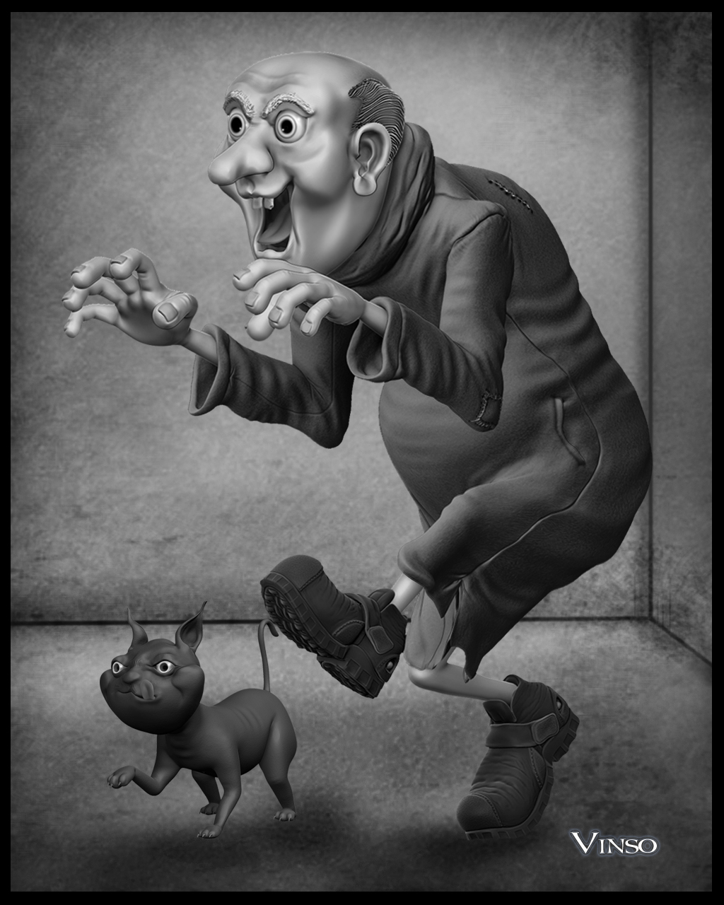 Vinso: Gargamel by vinso