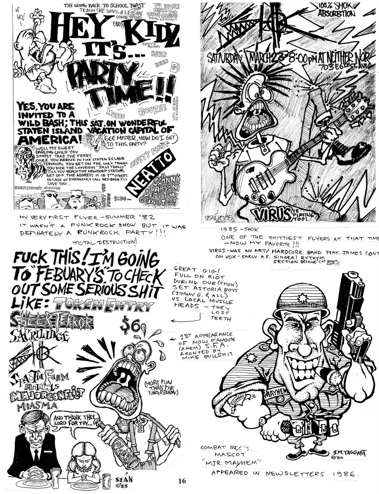 The Battle For Art!: BOI-OI-YOING: THE NEW YORK HARD CORETOONS of SEAN ...