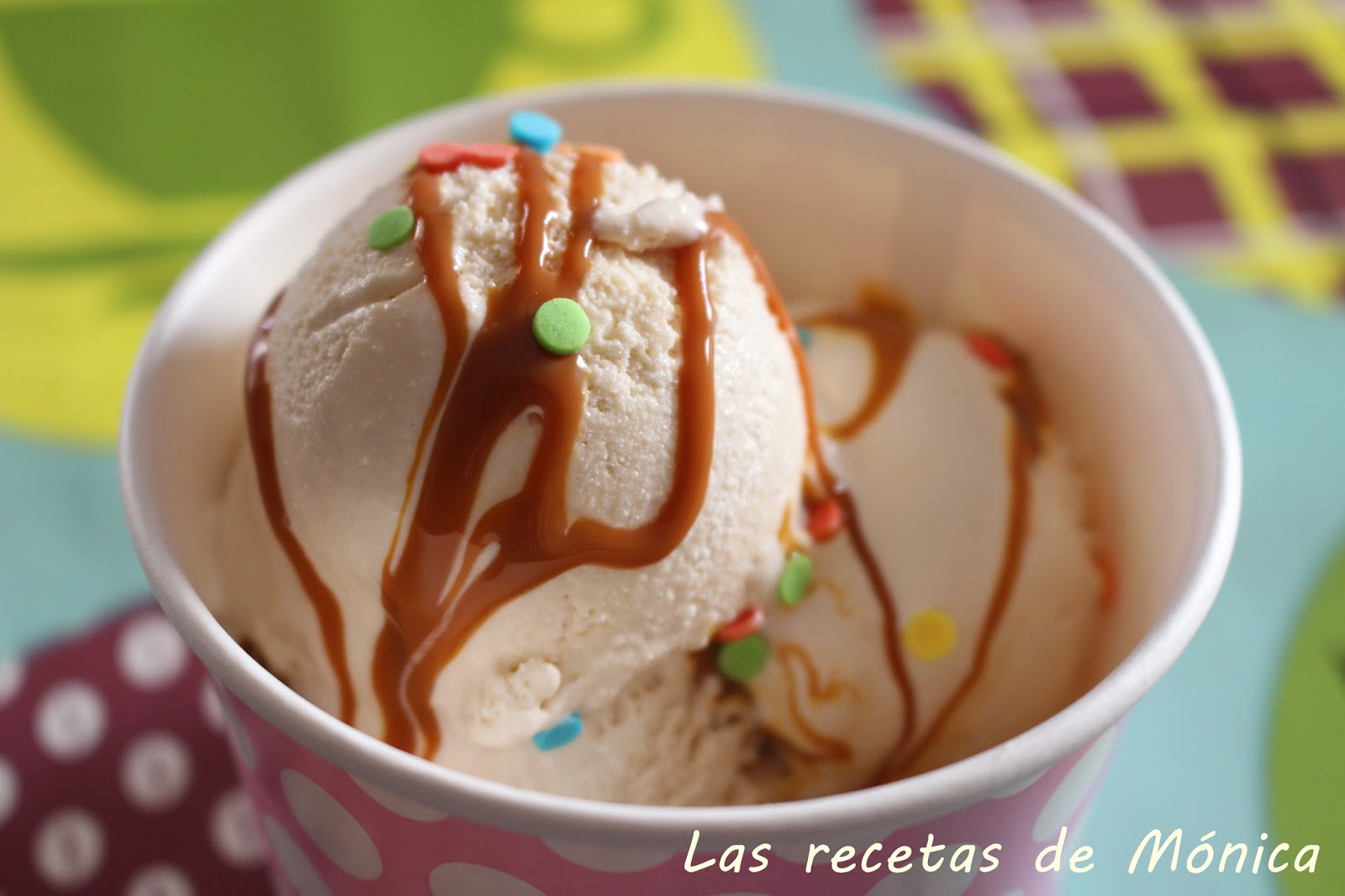 Las recetas de Mónica: Helado cremoso de chocolate blanco