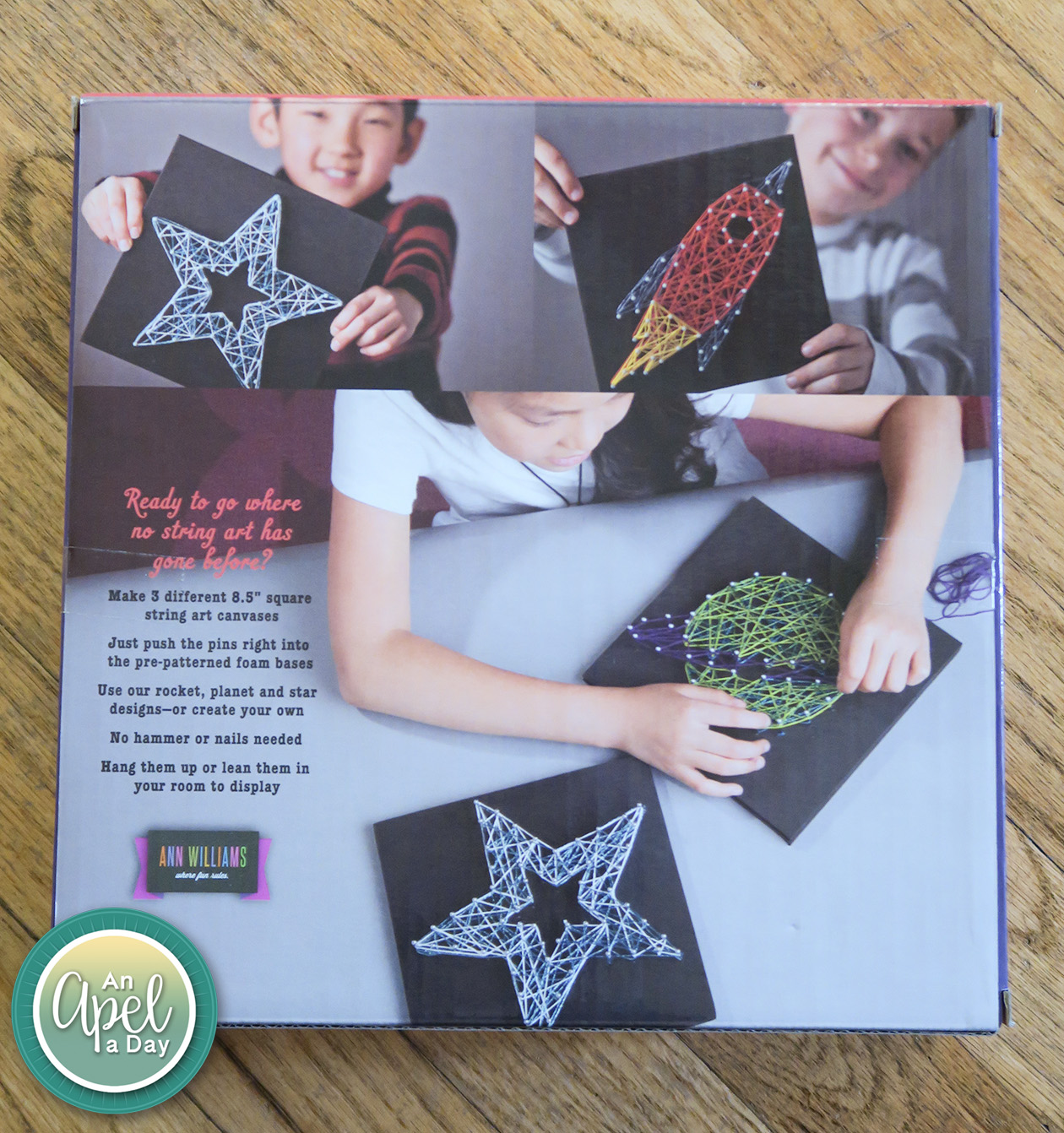 An Apel a Day: Craft-tastic the String Art II Kit Review