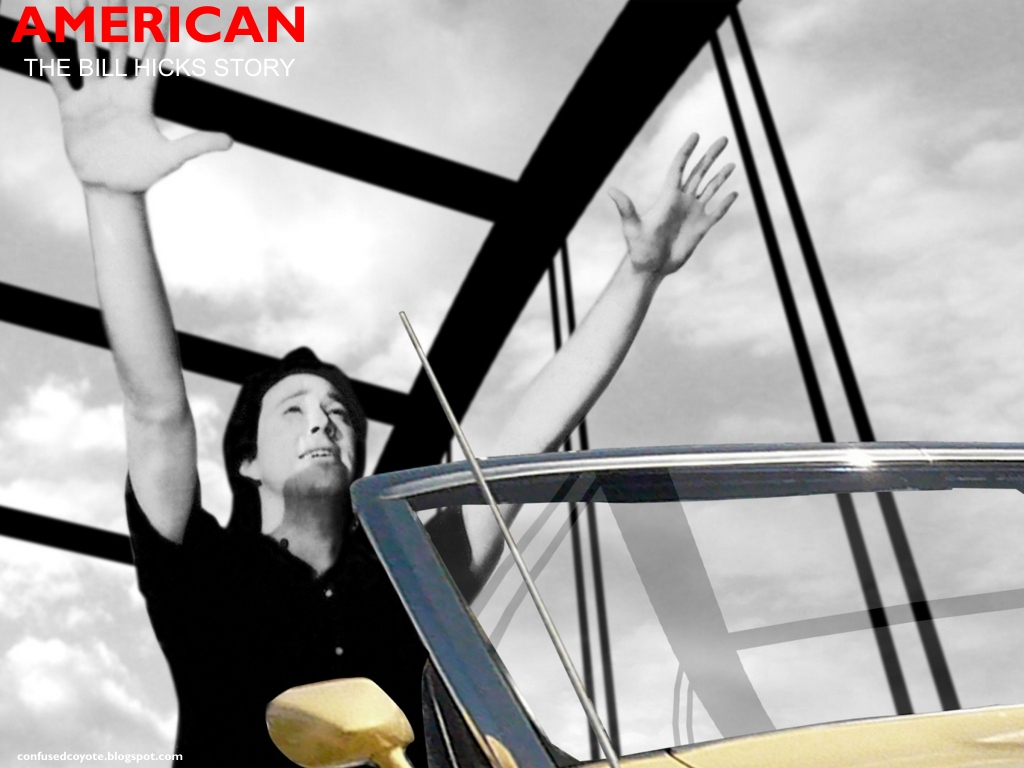 under the small umbrella: Bill Hicks Wallpaper