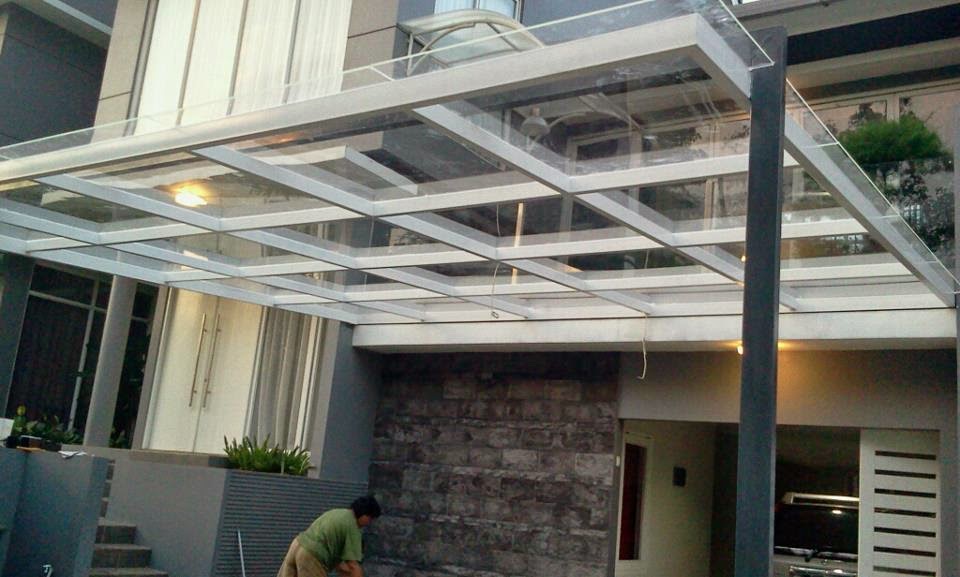 Desain Kanopi Minimalis: Pelengkap Keindahan Desain Eksterior Rumah ...