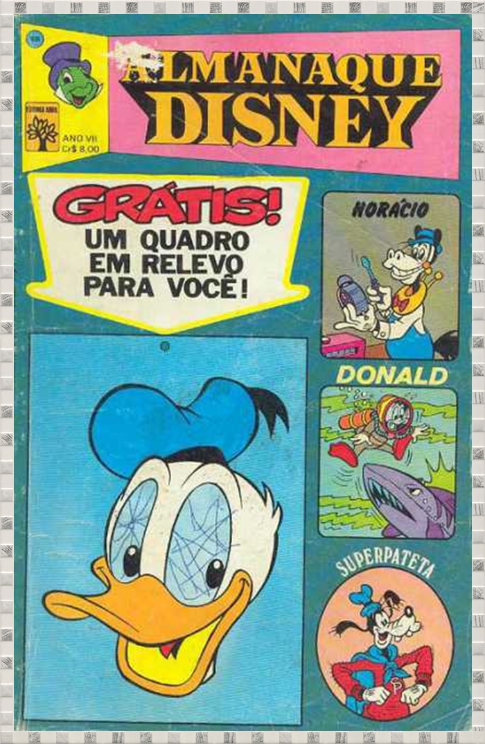 CAPAS DE GIBI COVERS COMICS-ALMANAQUE DISNEY 01