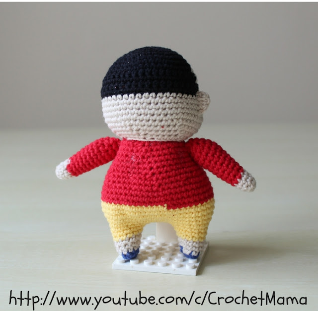 Crochet: Crochet Amigurumi Shin Chan Tutorial & Pattern