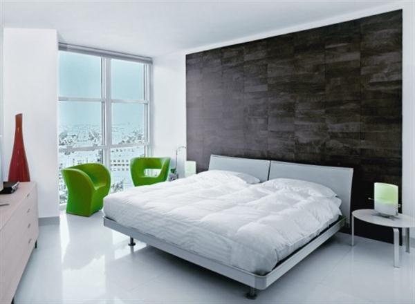 Home Decoration: Unique Bedroom Decorating For Sleek Contemporary Style