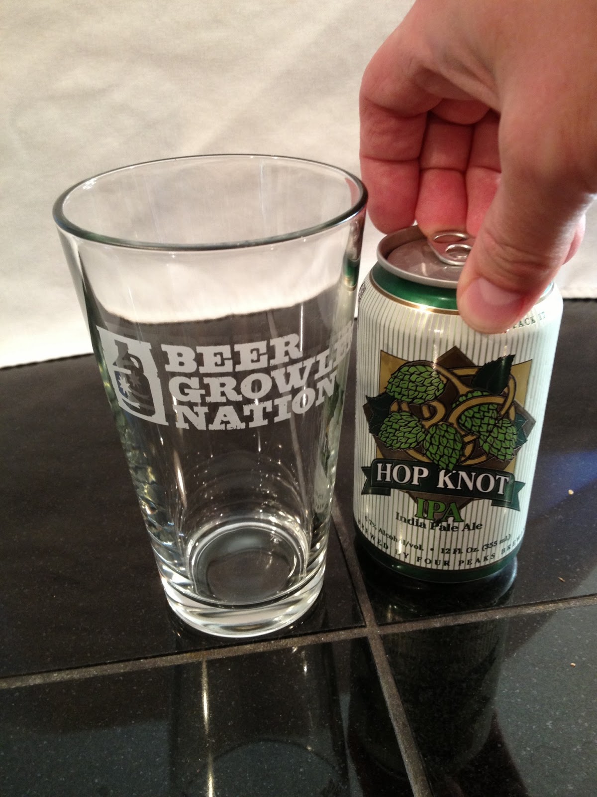NorCal Beer Blog: Four Peaks Brewing Company Hop Knot IPA