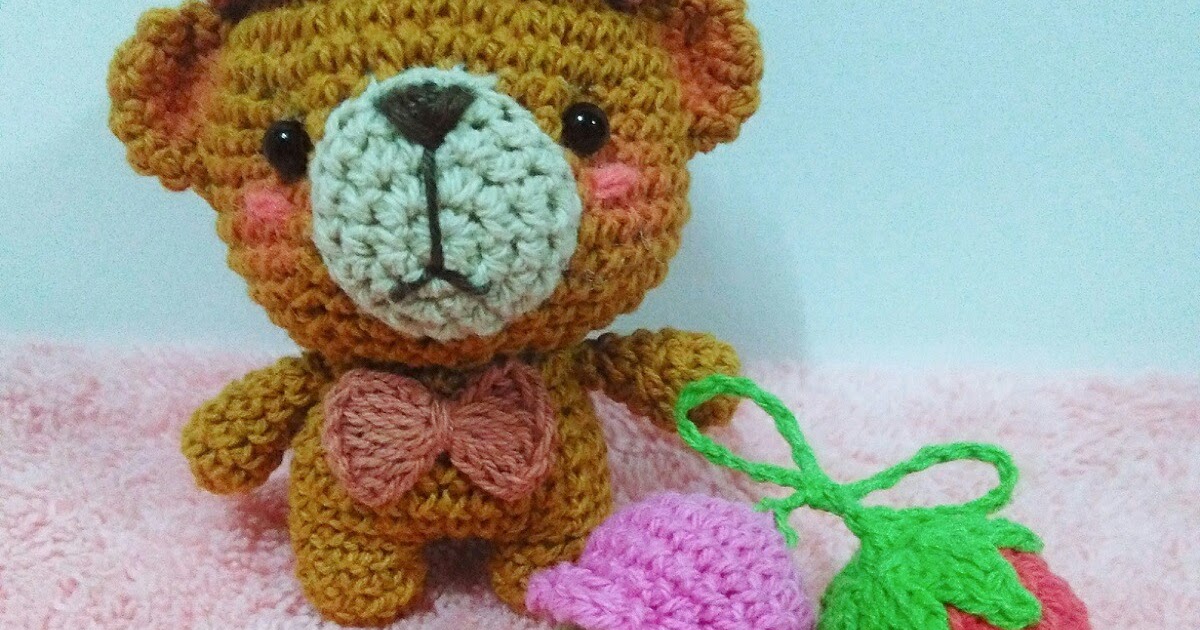youngladieshome: Little Bear with Hat Pattern