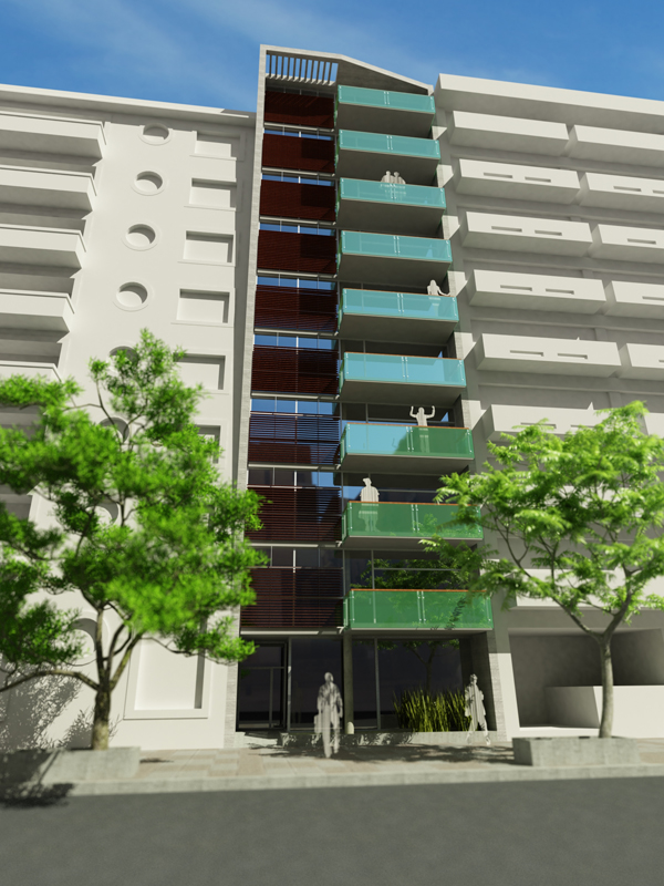 horizonte infinito | 3d: Edificio de departamentos