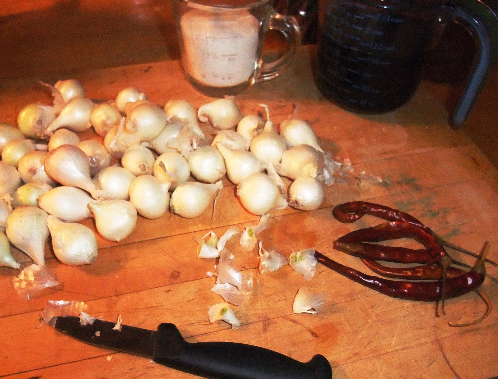 Preserved and Pickled: PICKLED ONIONS