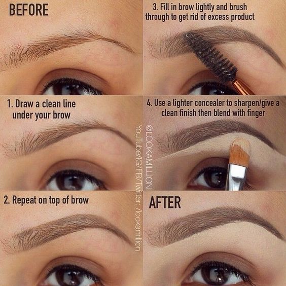 HOW TO: SHAPE YOUR EYEBROWS PERFECTLY - Pudgy Thoughts