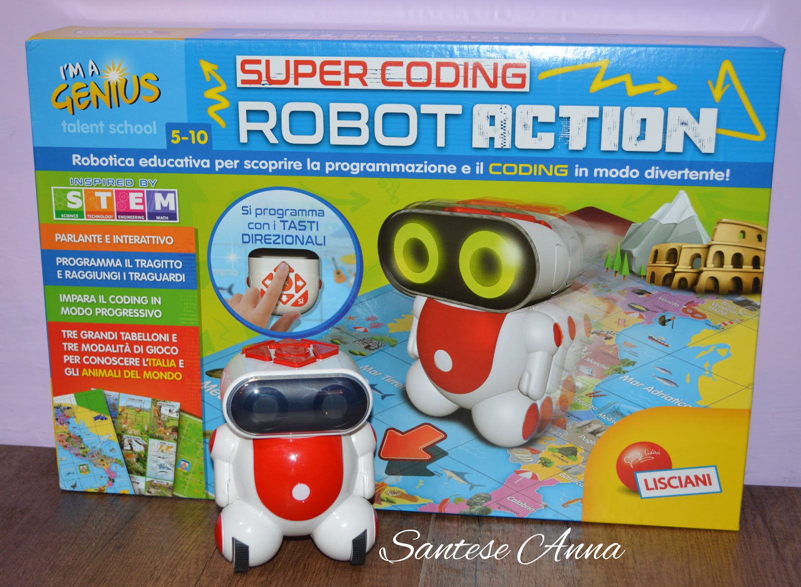 La Creatività di Anna!!!: I'M A GENIUS SUPER CODING ROBOT ACTION LISCIANI