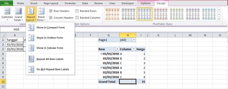 Terus belajar: Mengubah Matriks Table menjadi Table dengan tiga kolom
