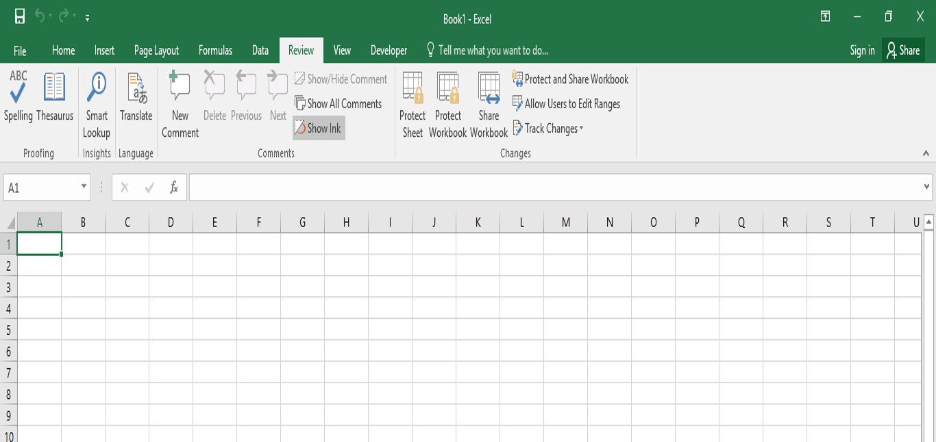 Microsoft Office Excel: Mengaktifkan Menu-menu Pada Microsoft Excel
