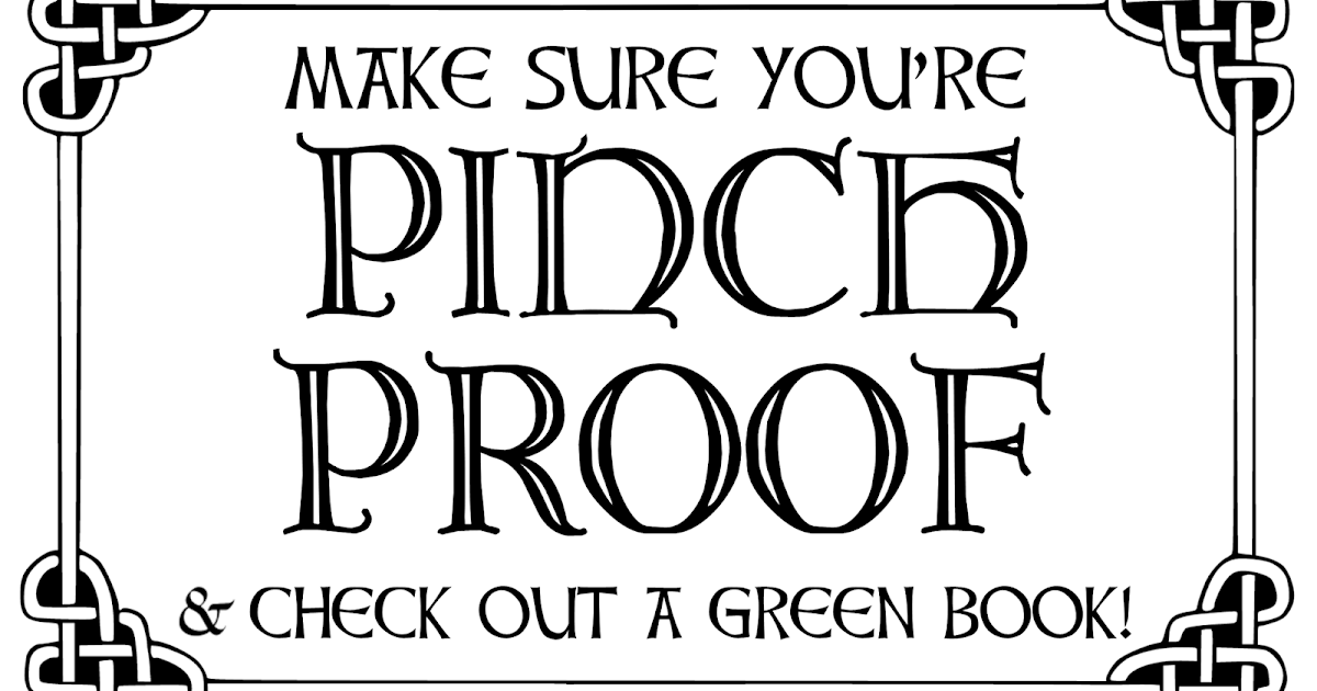 Literary Hoots: St. Patrick's Day Library Book Display