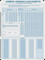 Contoh-contoh LJK SD,SMP,SMA Terbaru - Websiteedukasi.com