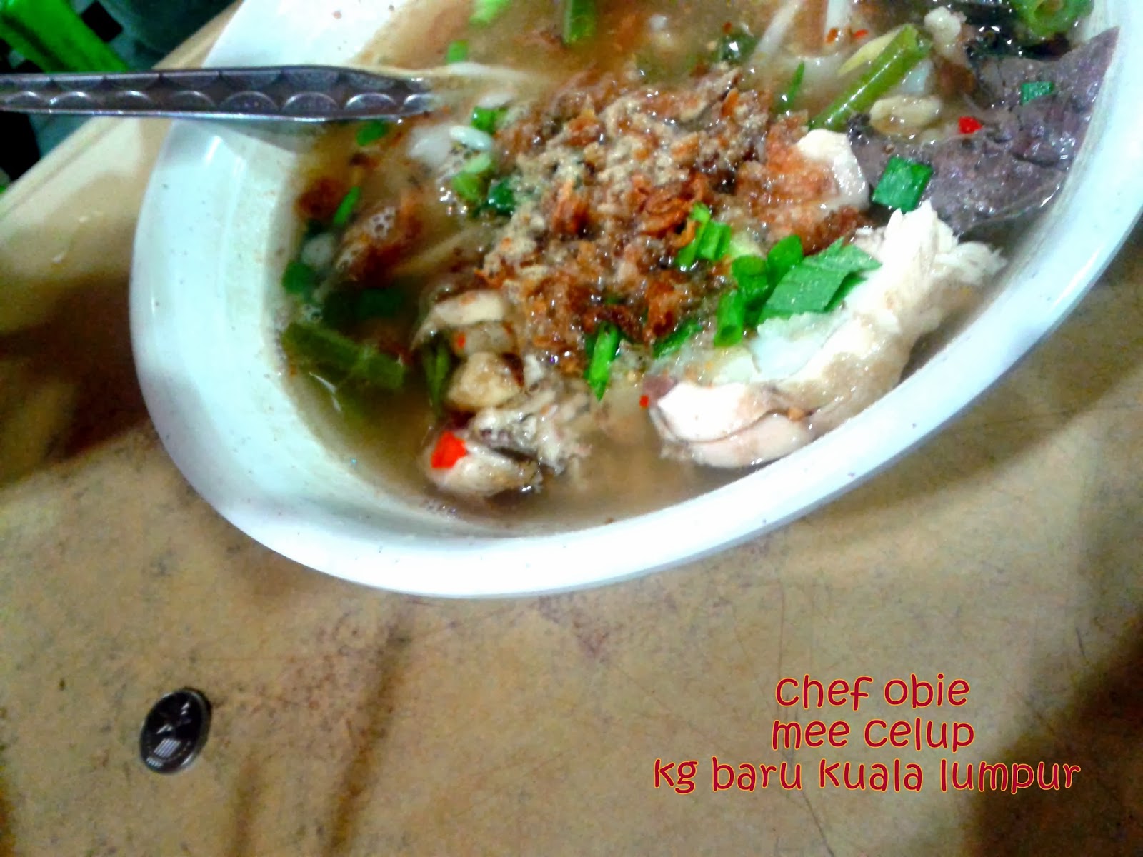 Chef Obie Kelas Masakan 1001 Info & Resepi: Mee Celup Popular Kg Baru ...