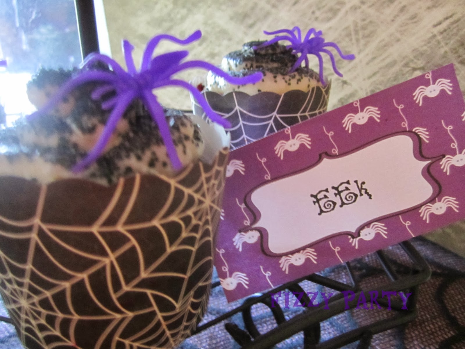 Fizzy Party: Spider Party Desserts