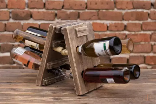 25 Ide Kreatif Dekorasi Rak Botol Wine Dari Kayu - LiquorID